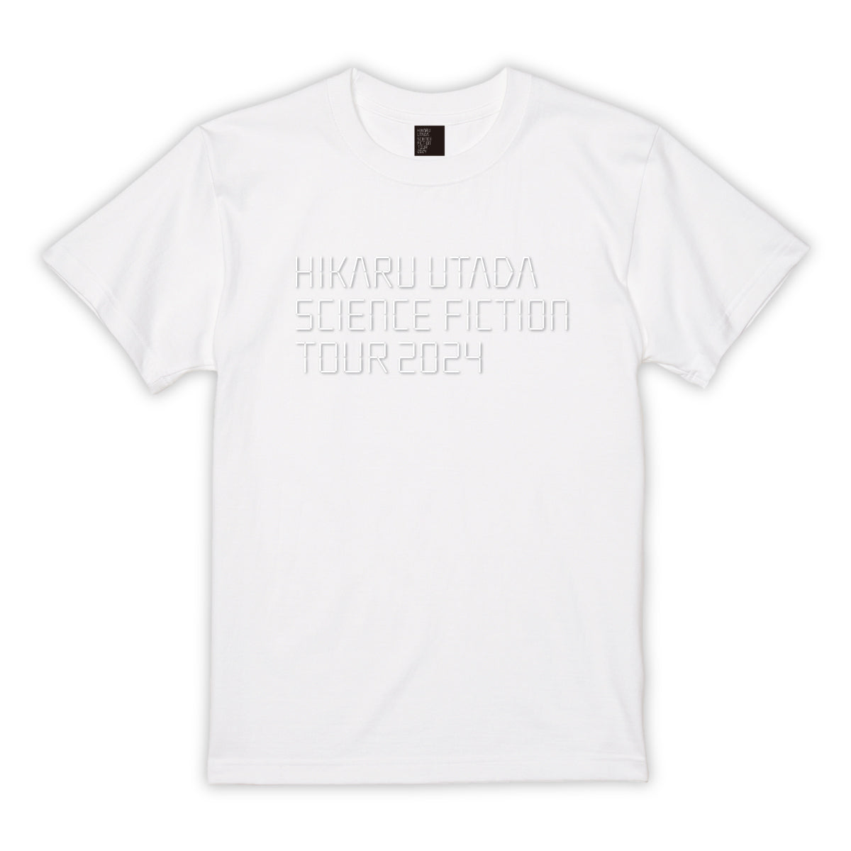 Embossed T-shirt (White) – HIKARU UTADA Official Store